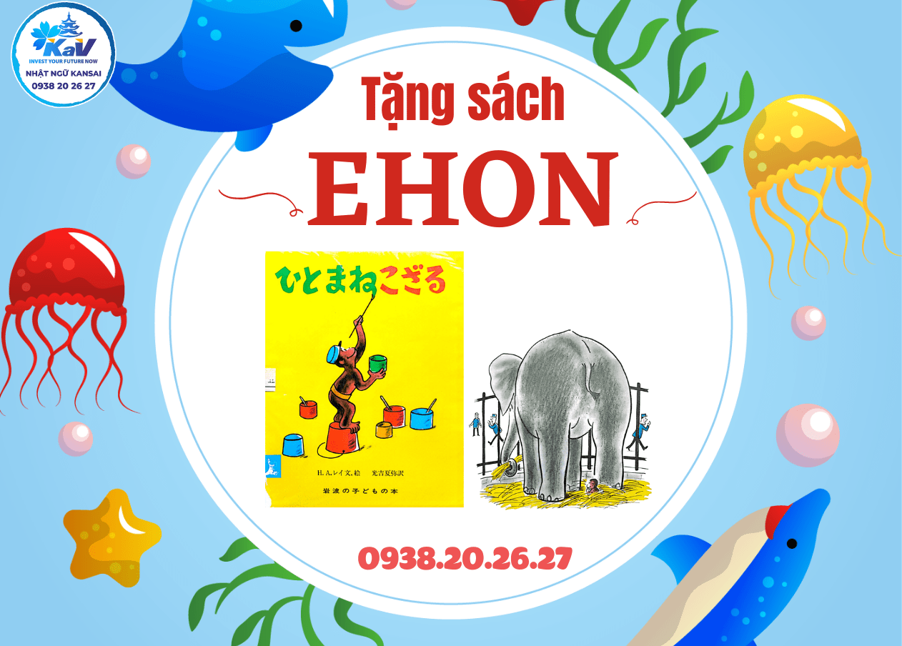Tặng Sách Ehon - Nhật ngữ KANSAI