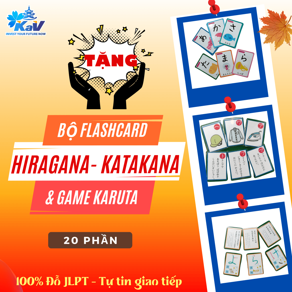 Phương pháp học tiếng Nhật bằng flashcard - Nhật ngữ kansai